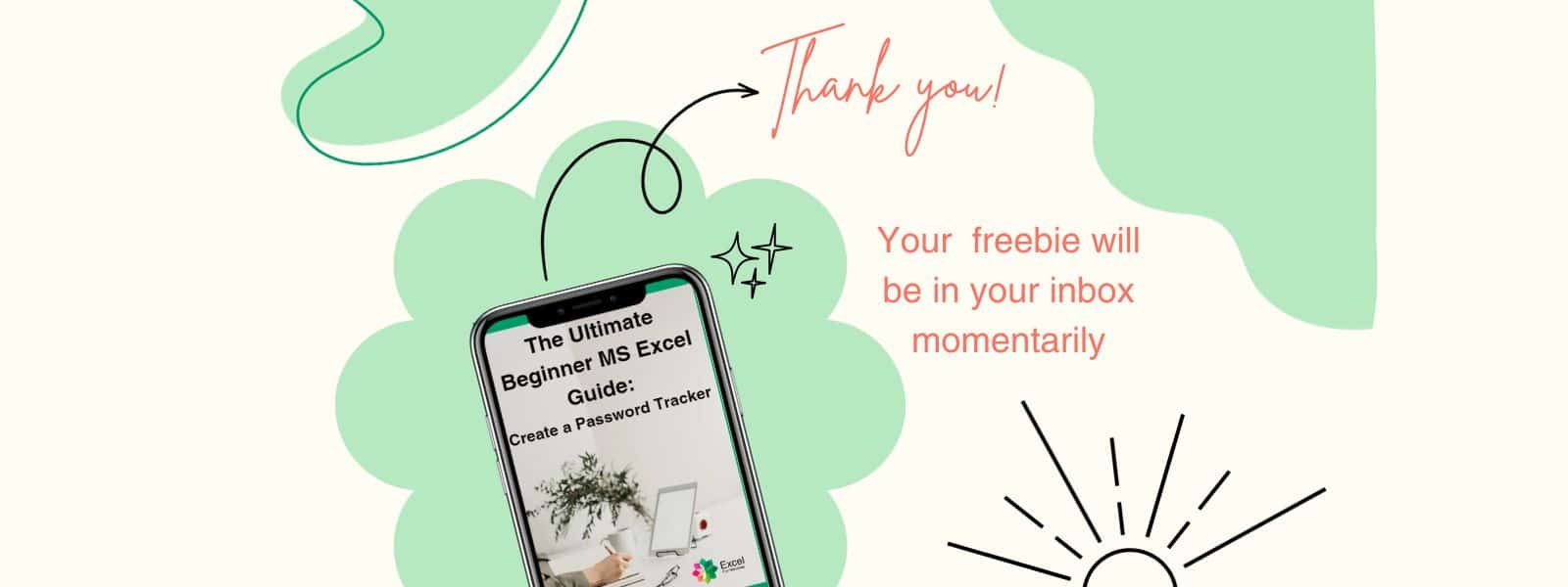 Thank You Page - Ultimate Password Tracker
